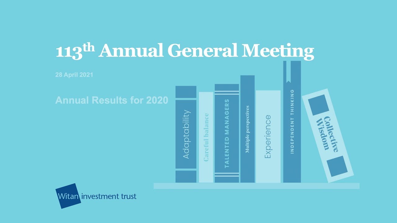 Witan Investment Trust AGM presentation and Question and Answer, April ...
