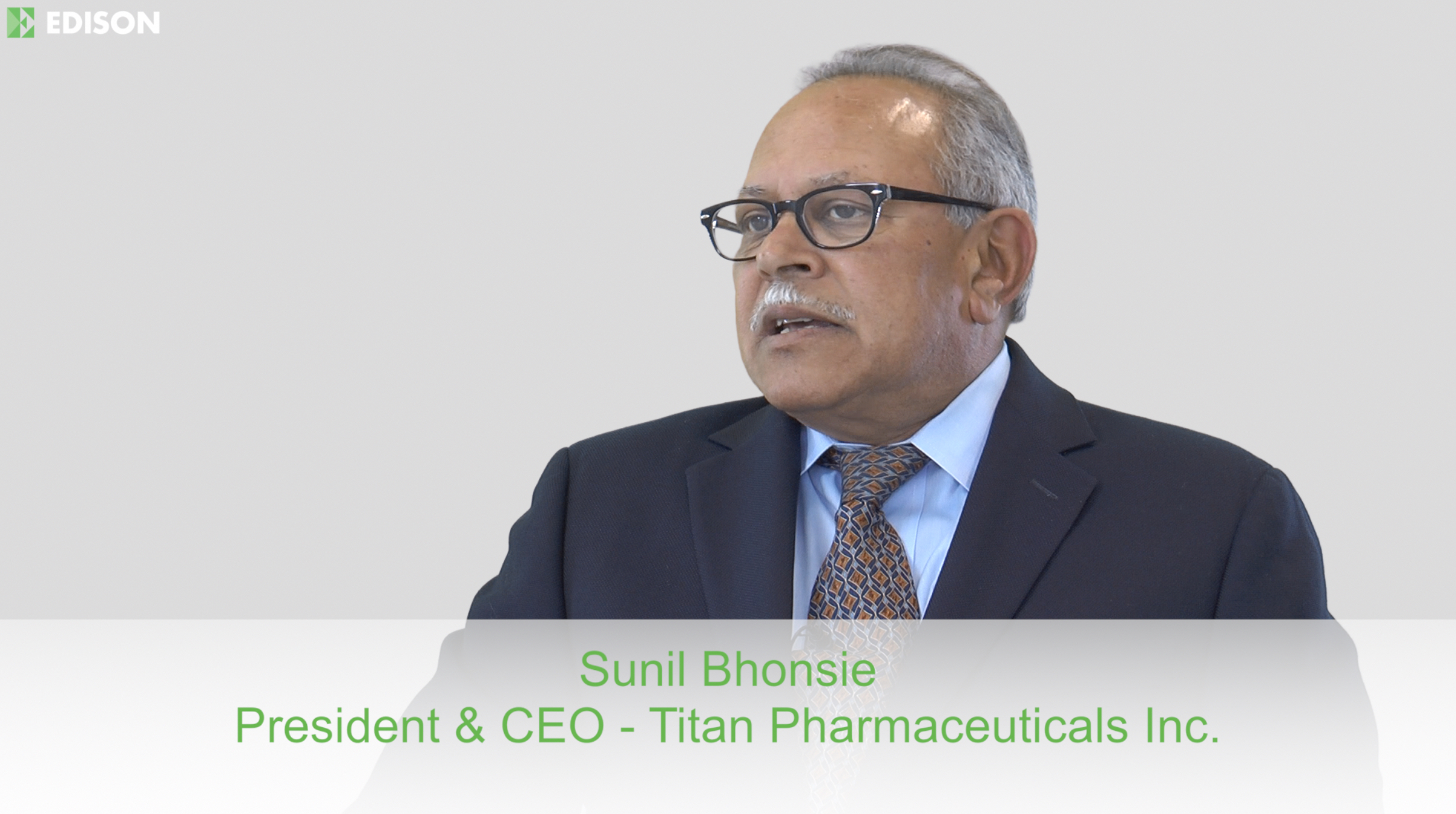 Executive Interview - Titan Pharmaceuticals - Edison Group