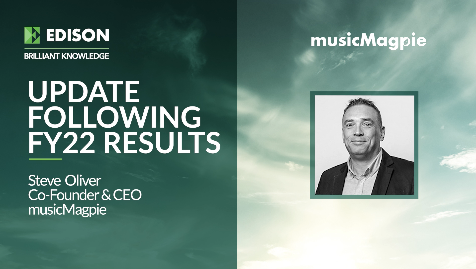 musicMagpie – executive interview - Edison Group