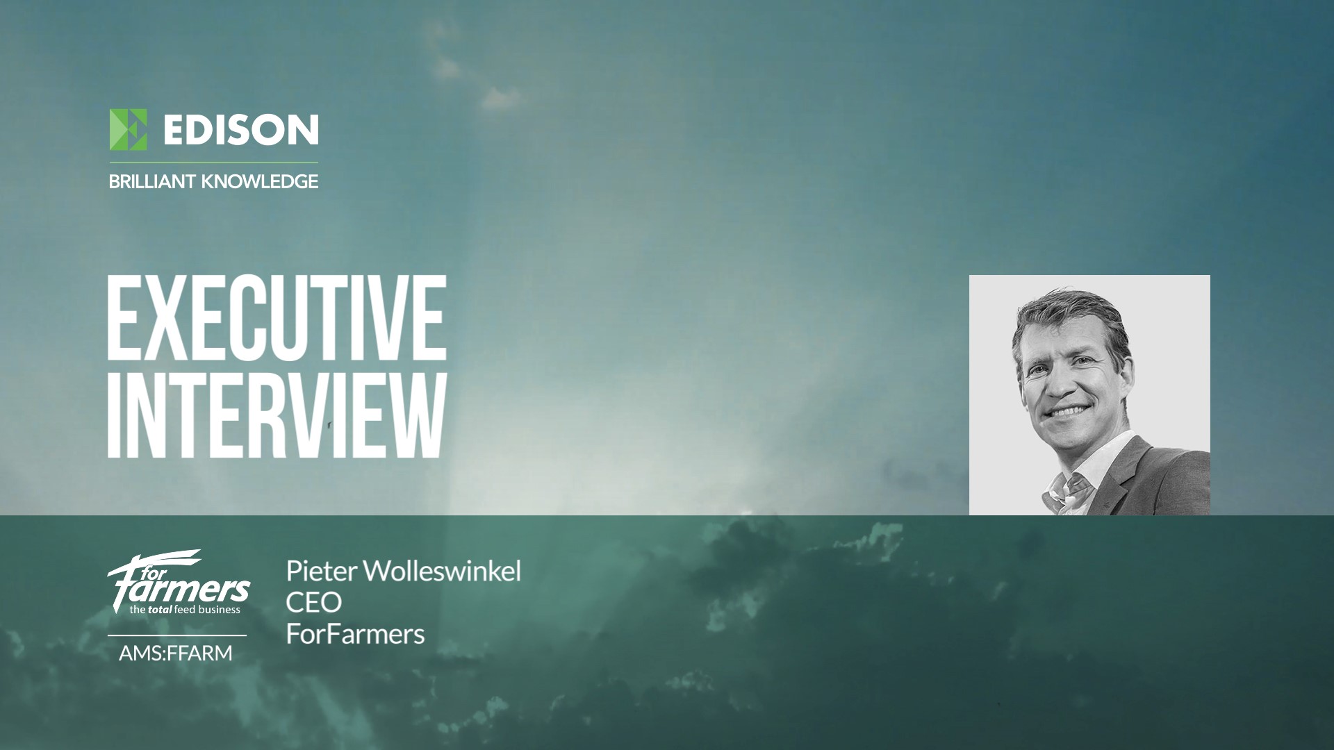 ForFarmers – executive interview - Edison Group