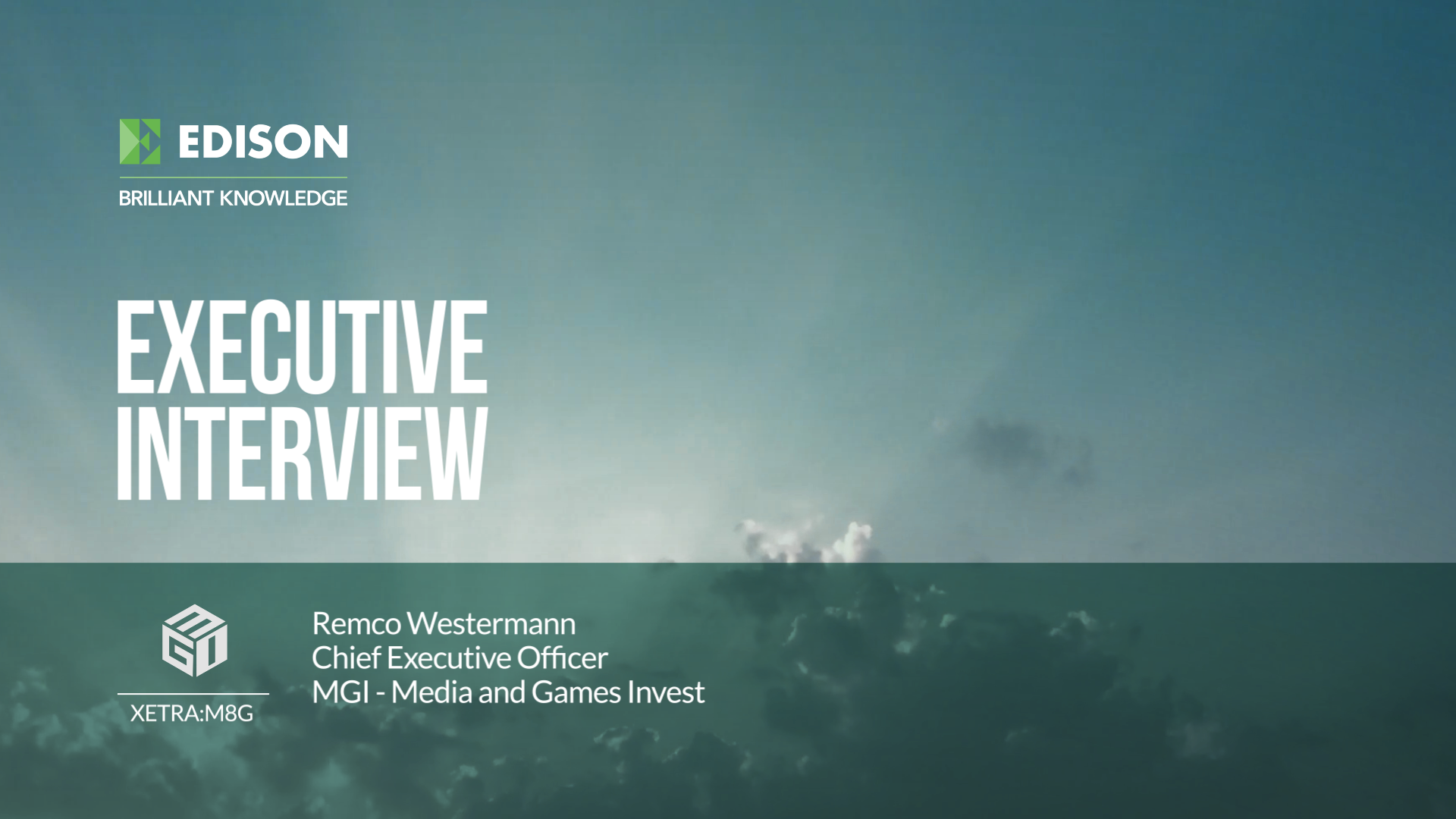MGI - Media and Games Invest — executive interview - Edison Group