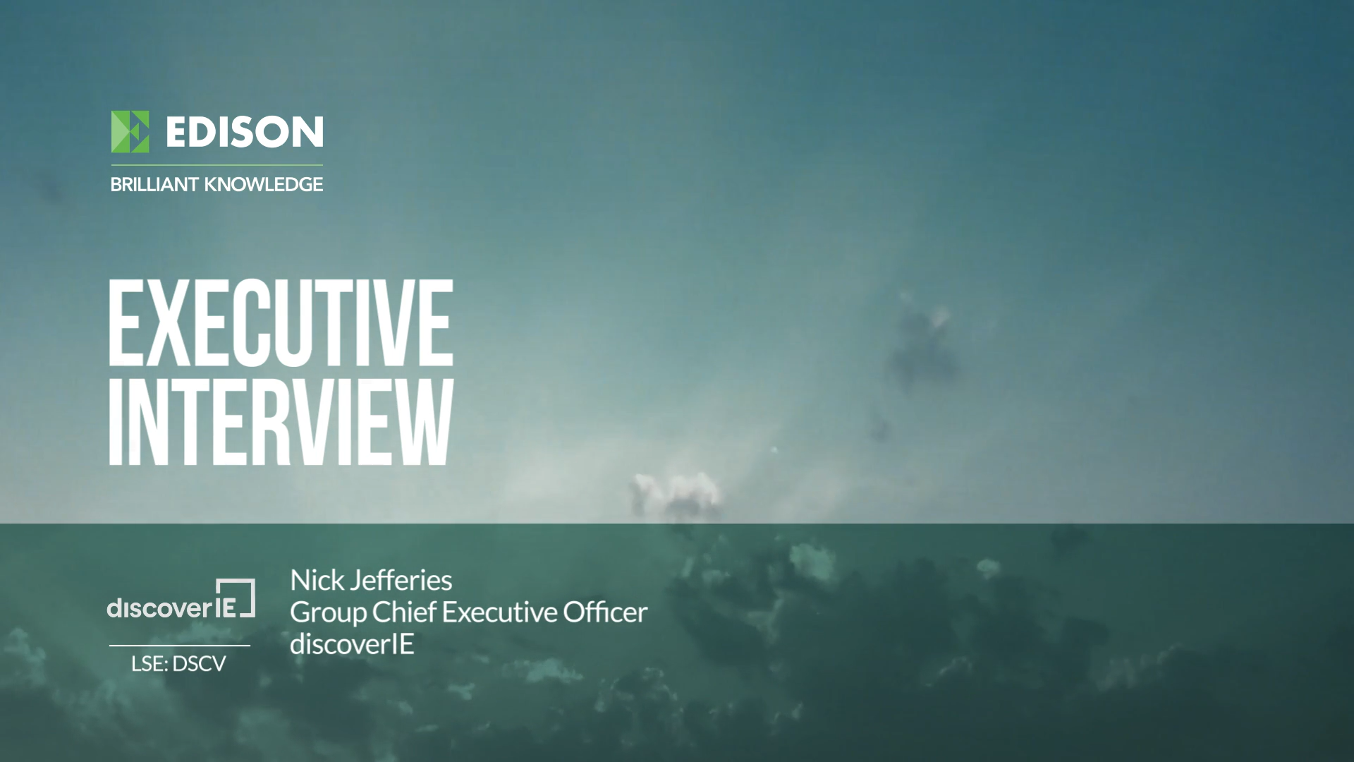 discoverIE – executive interview - Edison Group