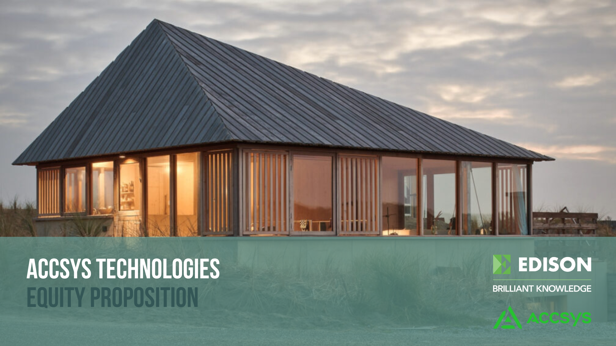 Accsys Technologies – equity proposition - Edison Group