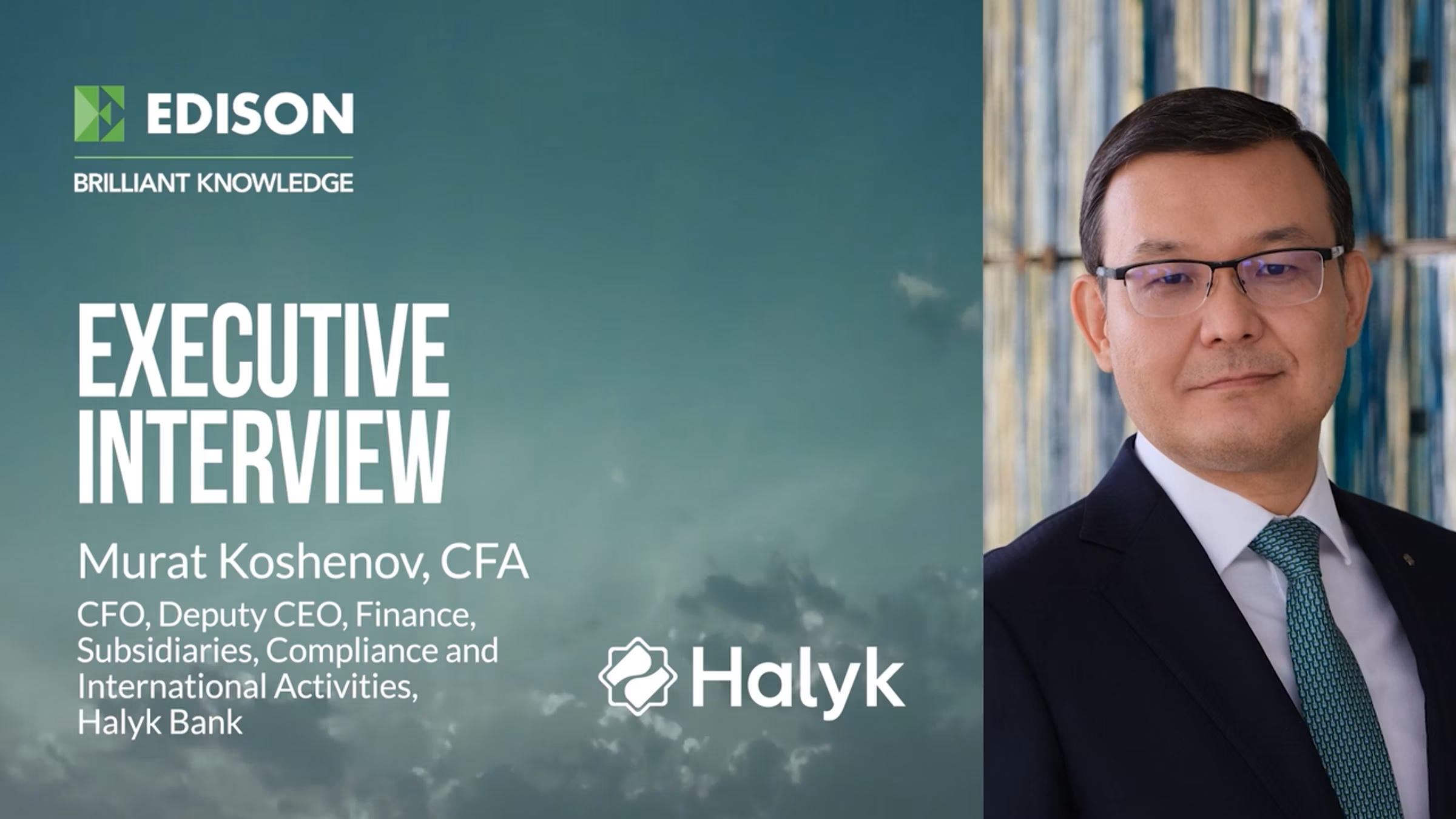Halyk Bank – executive interview - Edison Group