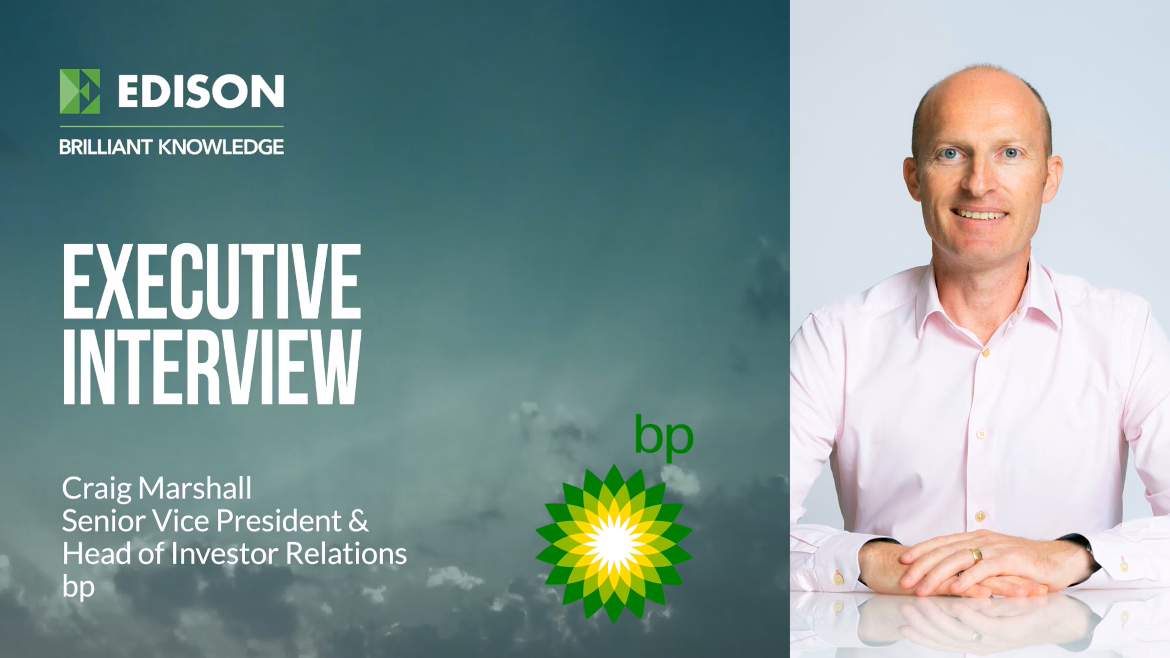 In the chair with bp’s Craig Marshall: From bp’s biggest find in 25 ...