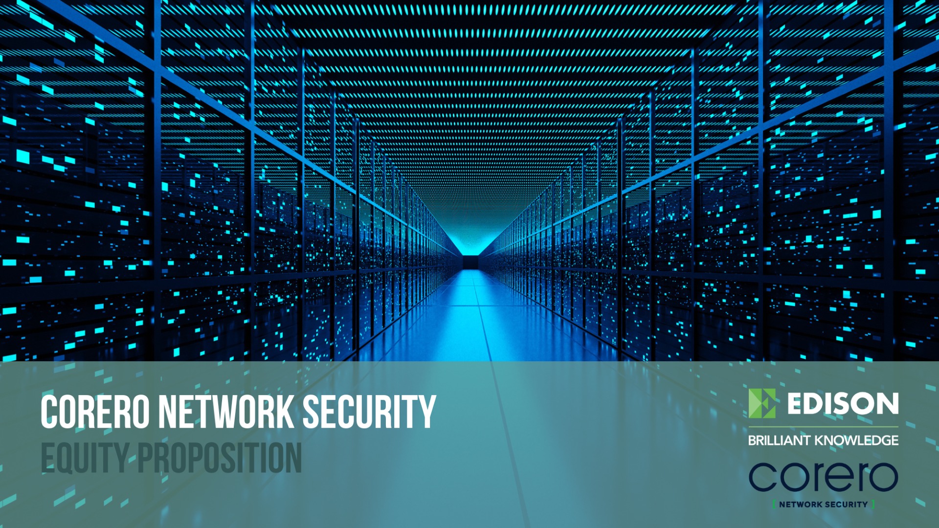 Corero Network Security – equity proposition - Edison Group